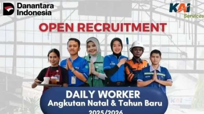 KAI Services Buka Lowongan Kerja untuk Angkutan Nataru 2025, Terbuka ...